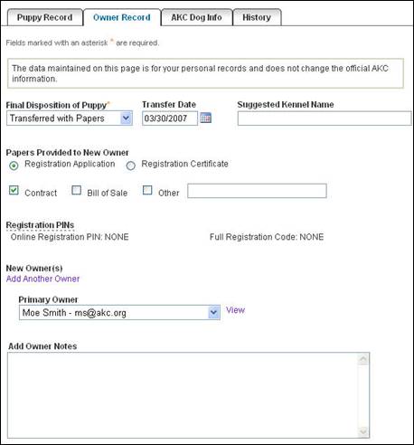 American Kennel Club - Online Accounts