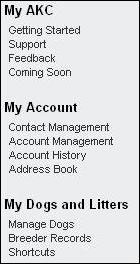 American Kennel Club - Online Accounts