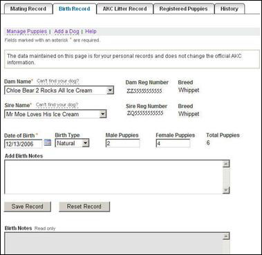 American Kennel Club - Online Accounts
