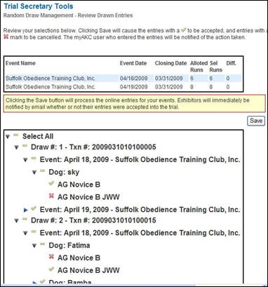 Trial Secretary User Guide